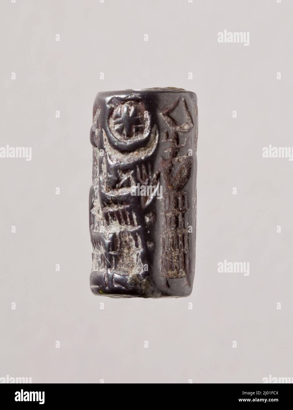 Cylinder seal. Anatolia, Old Assyrian period, circa 1920-1700 B.C ...