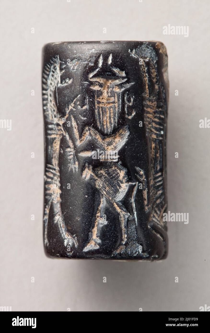 Cylinder Seal. Anatolia, Old Assyrian period, circa 1920-1700 B.C ...