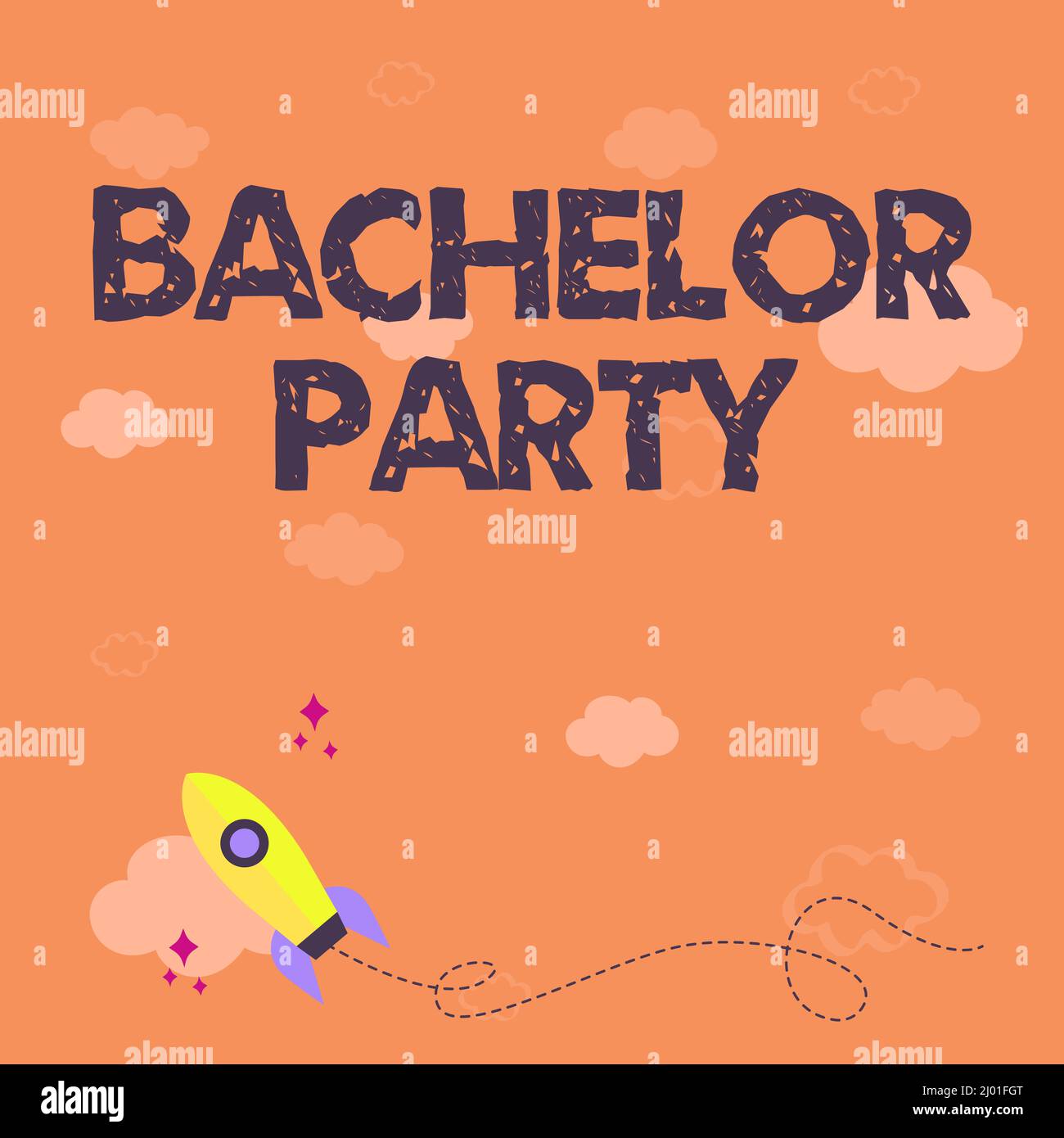 Sign displaying Bachelor Party. Business approach Party given for a man ...
