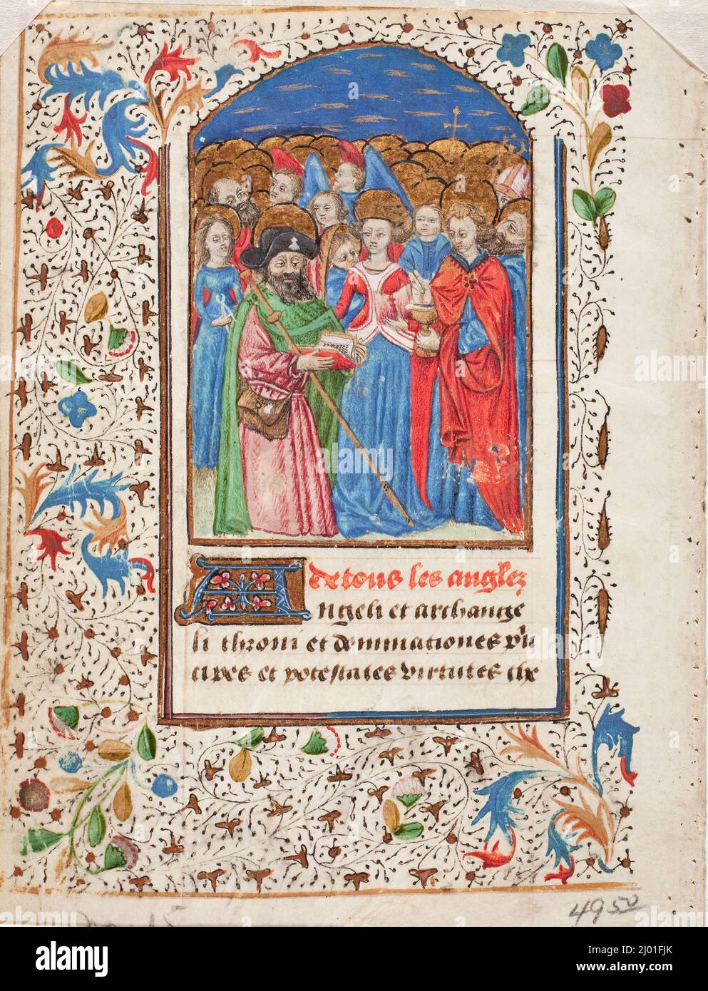 The Angelic Host. France, Limoges, late 15th century. Manuscripts ...