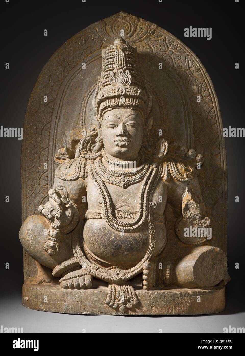 Kubera, the God of Riches. India, Karnataka, Varuna, circa 1050 ...