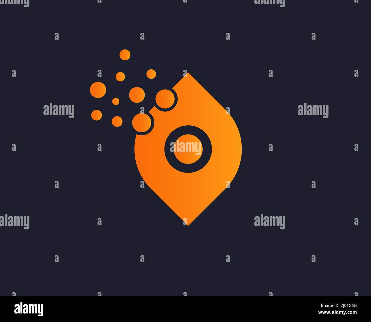 Abstract O Letter Logo with Leaf Concept. Letter O Logo Design Stock ...