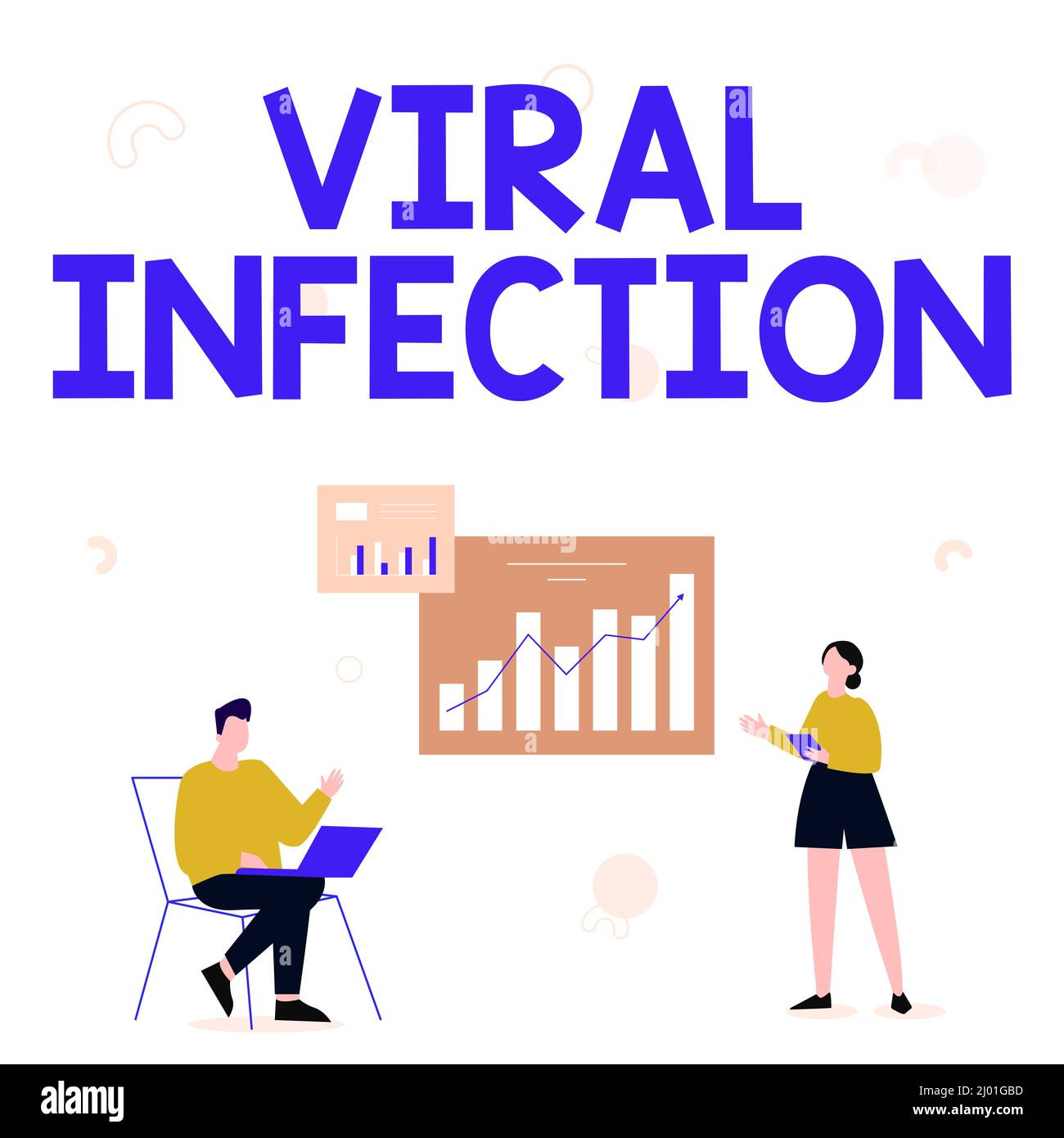 Handwriting text Viral Infection. Conceptual photo Viral Infection Man ...