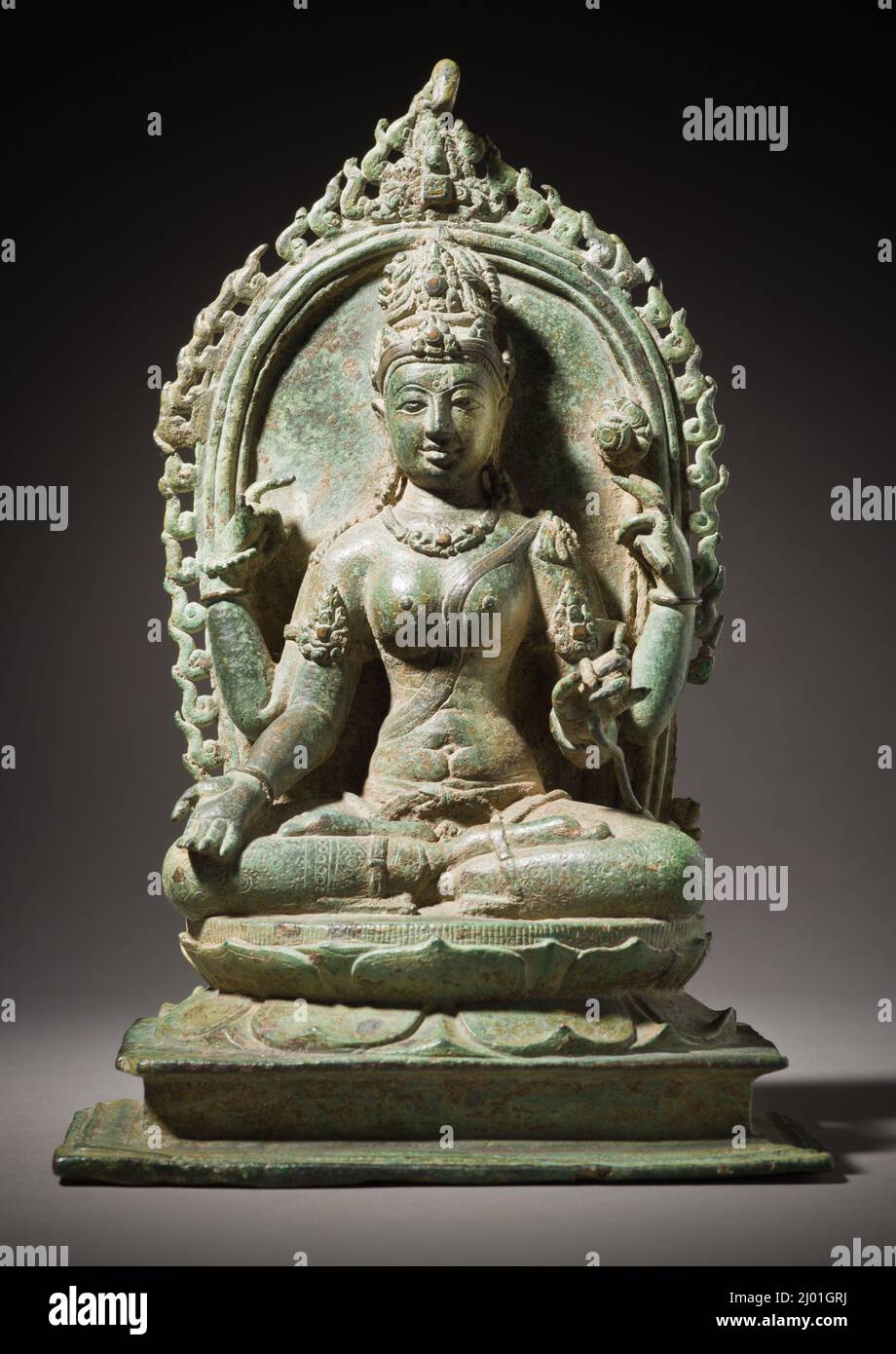 The Buddhist Goddess Tara. Indonesia, Central Java, late 9th century ...