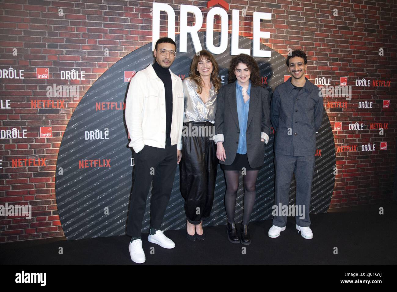 Paris, France, March 15, 2022, Jean Siuen, Fanny Herrero, Elsa Guedj ...