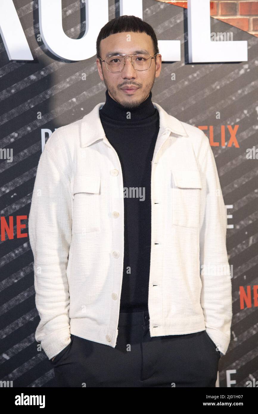 Paris, France, March 15, 2022, Jean Siuen attending the Drole - France ...