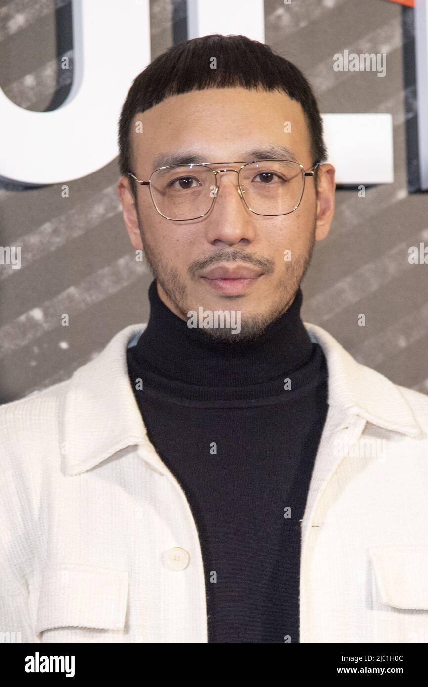 Paris, France, March 15, 2022, Jean Siuen attending the Drole - France ...