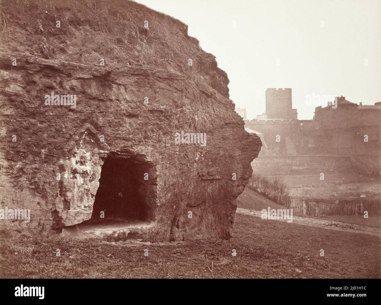King Edgar's Cave, Chester. Augustus Kelham (England, active England ...