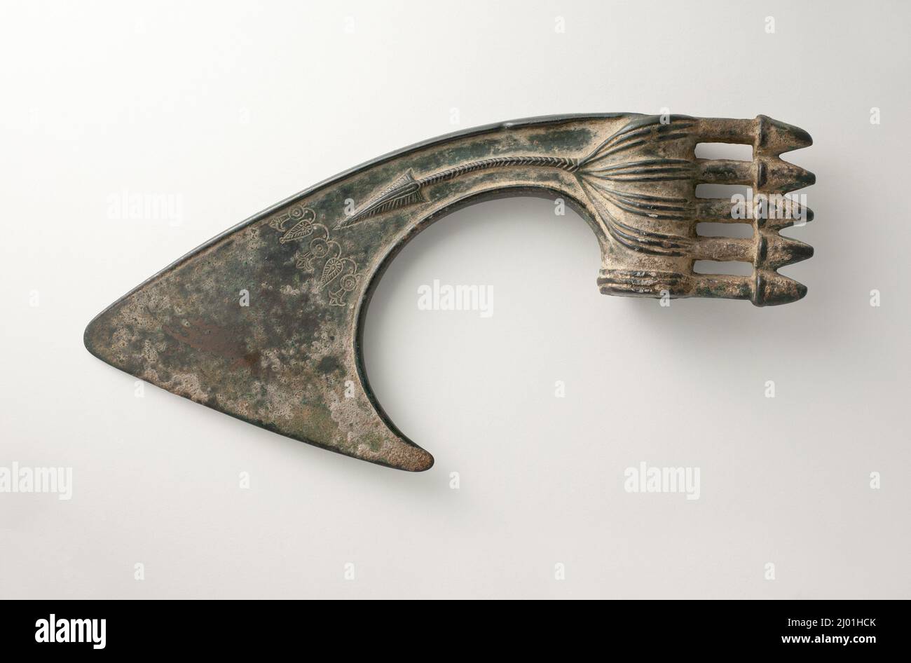 Spike - butted Axehead. Iran, Luristan, circa 1350-1000 B.C.. Arms and ...