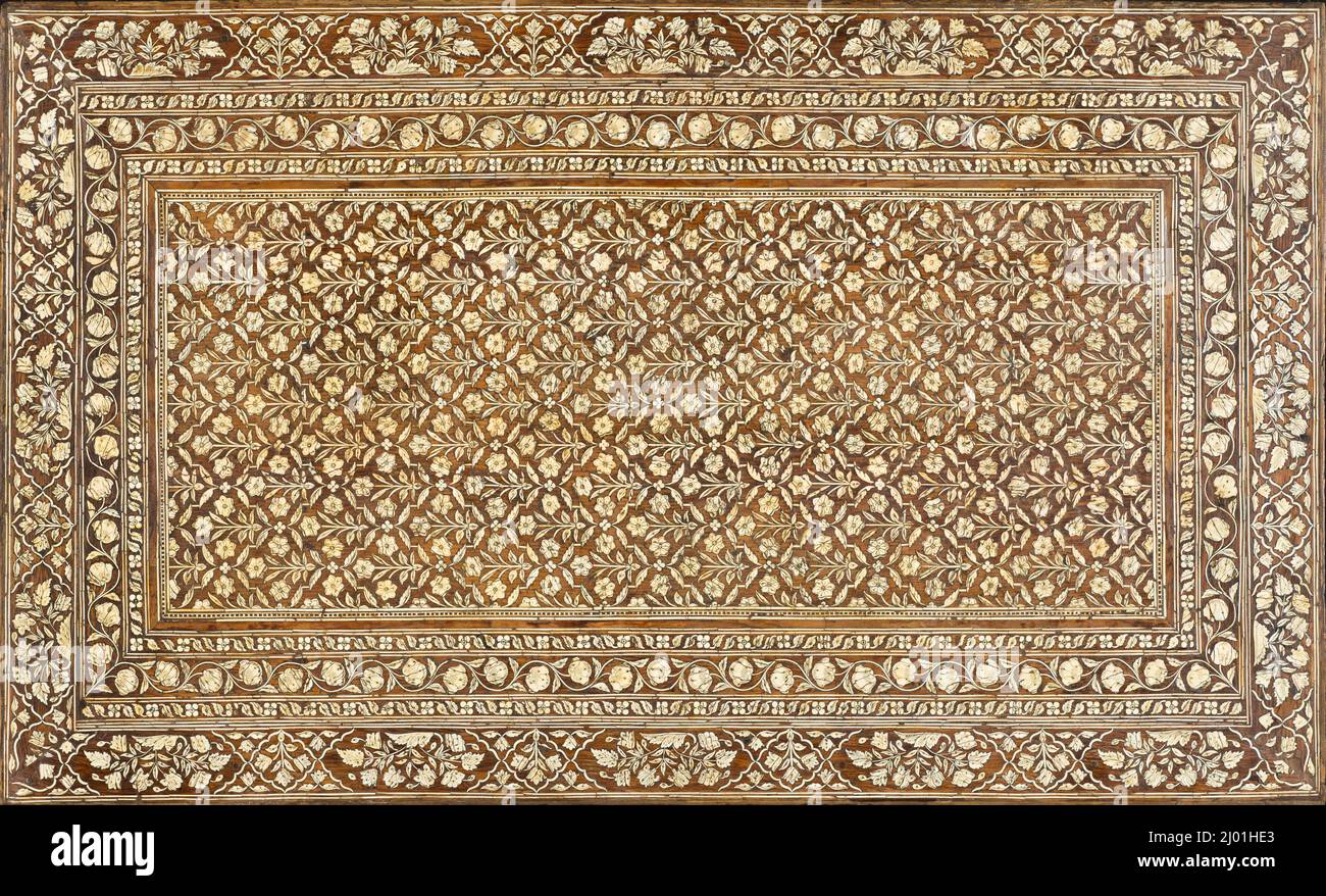 Panel. India, Gujarat, early 18th century. Architecture; Architectural ...