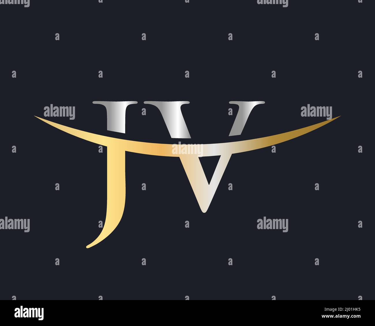 Initial Monogram Letter JV Logo Design Vector. JV Logo Design Template ... Initial Monogram Letter JV Logo Design Vector. JV Logo Design Template ...