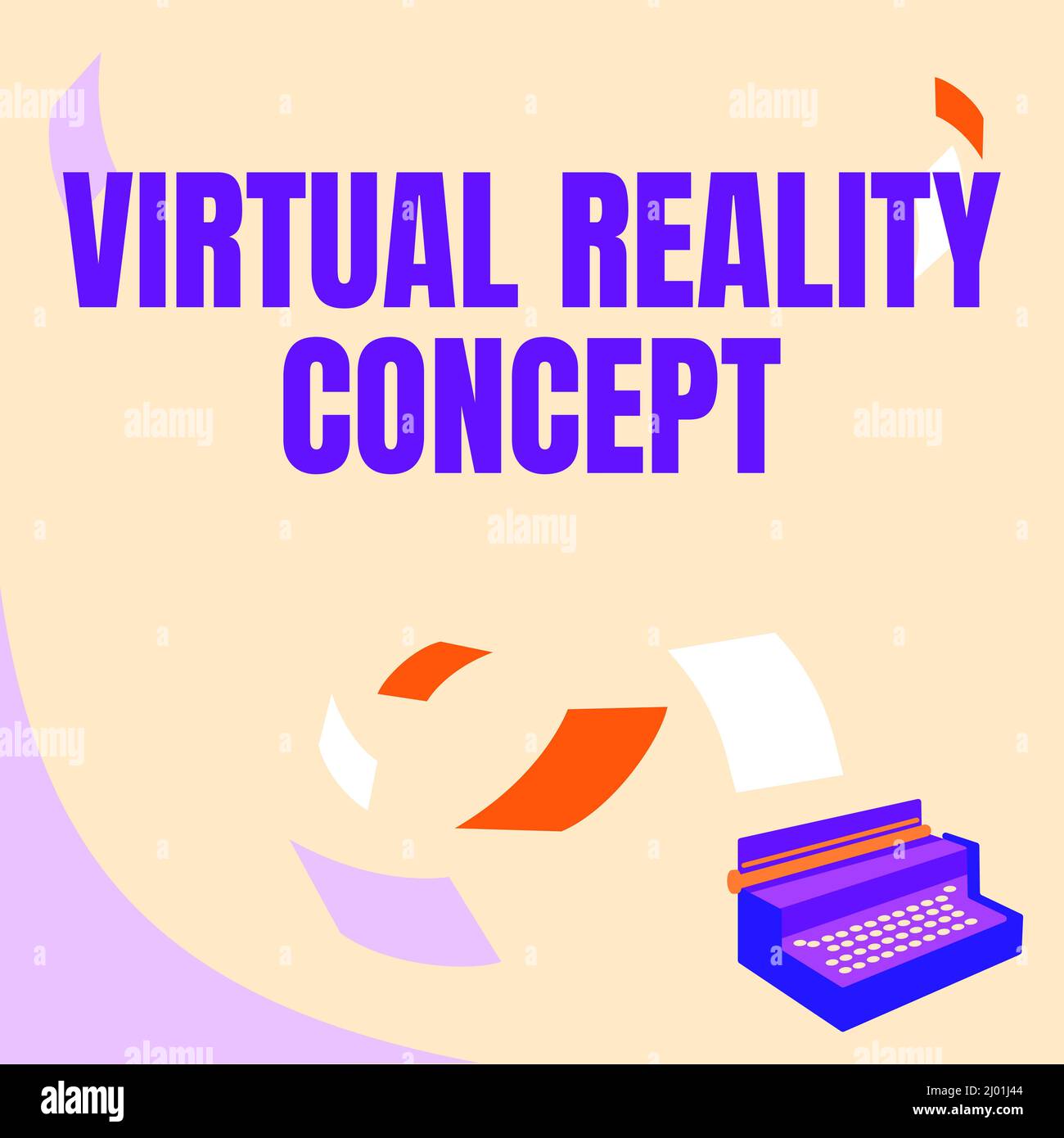 Writing displaying text Virtual Reality Concept. Internet Concept ...