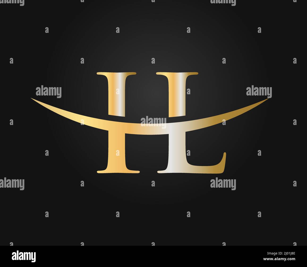 Initial Monogram Letter IL Logo Design Vector. IL Logo Design Template ...