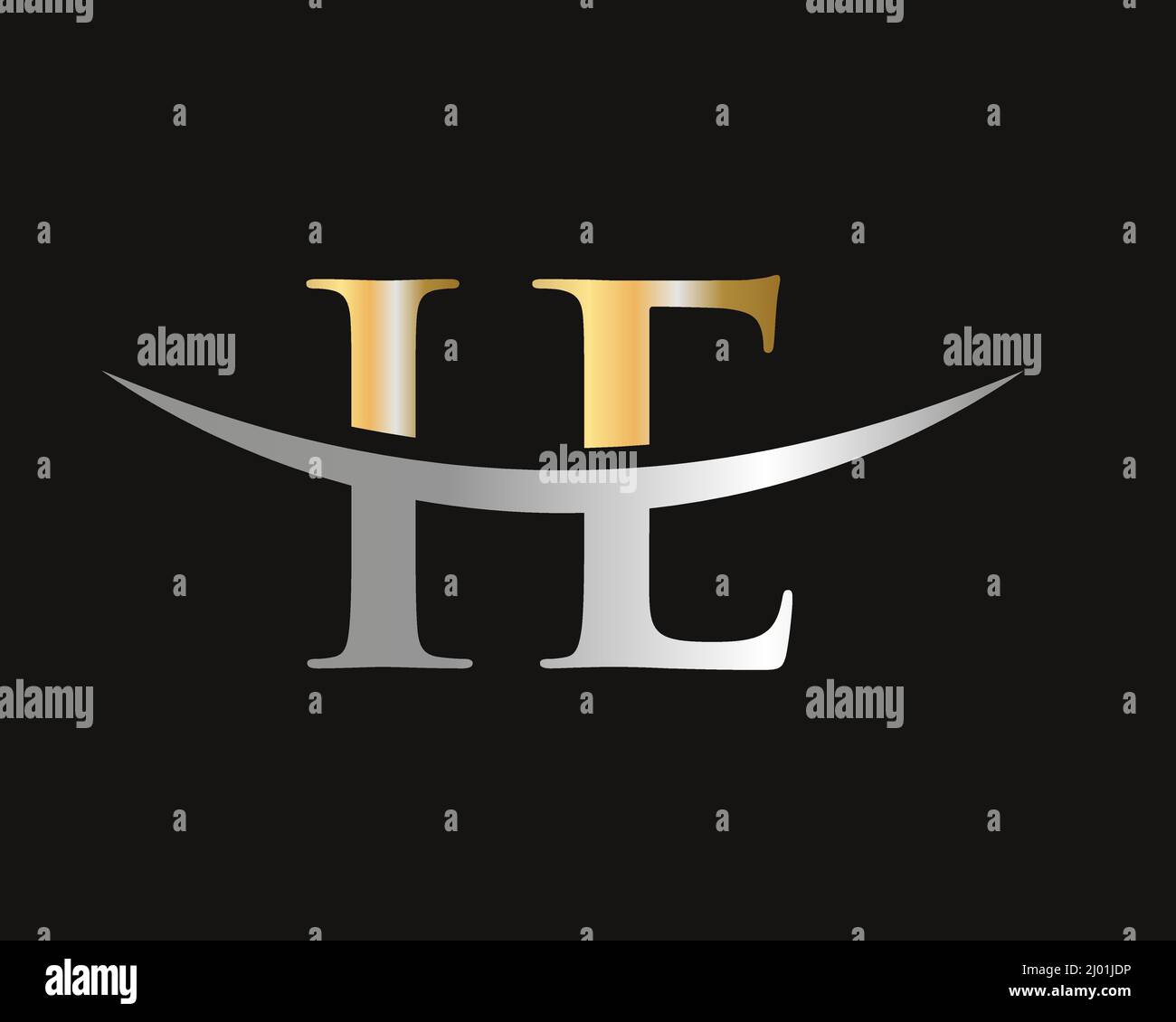 Initial Monogram Letter IE Logo Design Vector. IE Logo Design Template ...