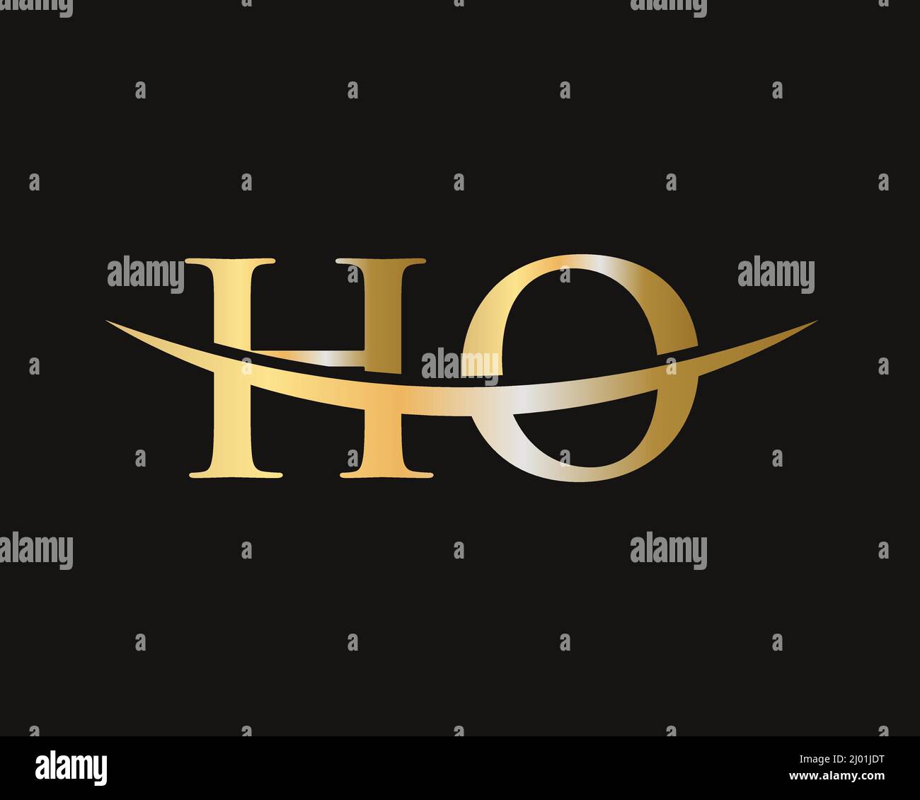 Initial Monogram Letter HO Logo Design Vector. HO Logo Design Template ... Initial Monogram Letter HO Logo Design Vector. HO Logo Design Template ...