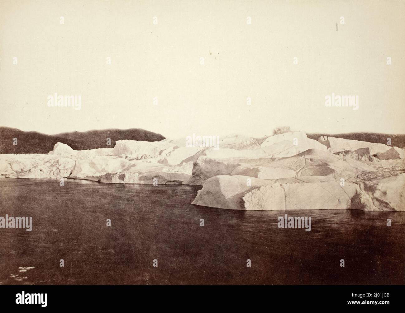 The Coast Blockaded By Icebergs Near Julianes Haab (#122). William ...