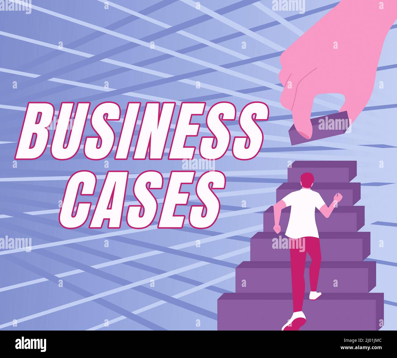 Text showing inspiration Business Cases. Internet Concept undertaking ...