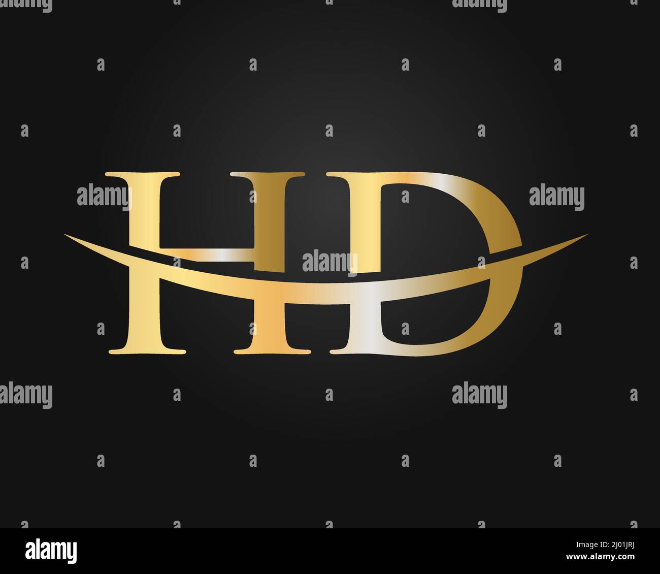 Initial Monogram Letter HD Logo Design Vector. HD Logo Design Template ...