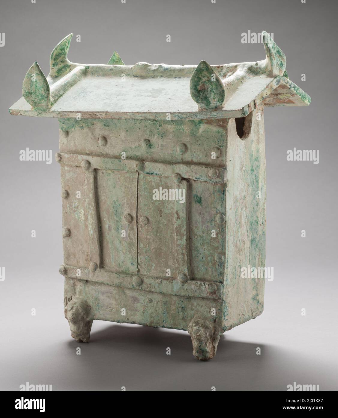Funerary Sculpture of a Granary. China, Eastern Han Dynasty (25-200 A.D ...