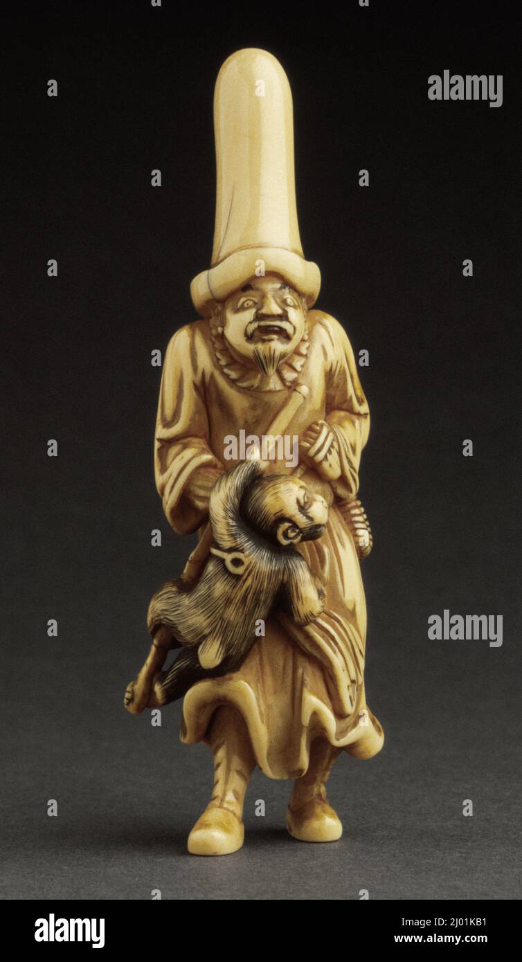 Dutch Monkey Trainer. Japan, mid- to late 18th century. Costumes ...