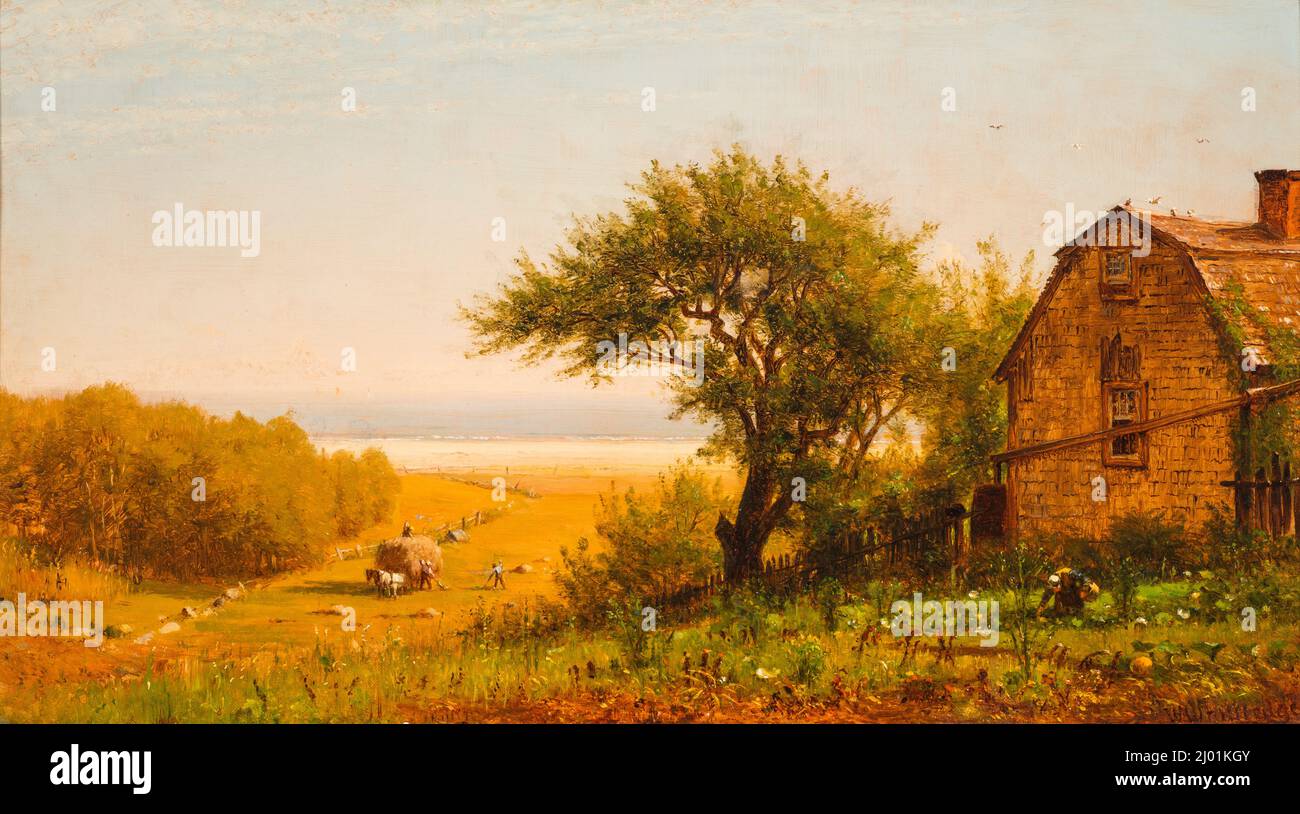 A Home by the Seaside. Worthington Whittredge (United States, Ohio ...