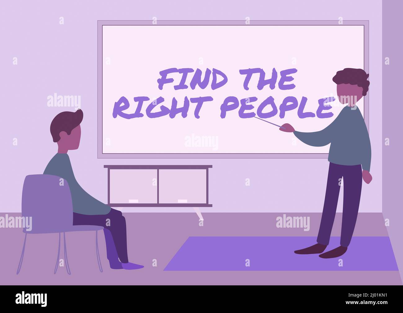 Text sign showing Find The Right People. Conceptual photo look for a ...