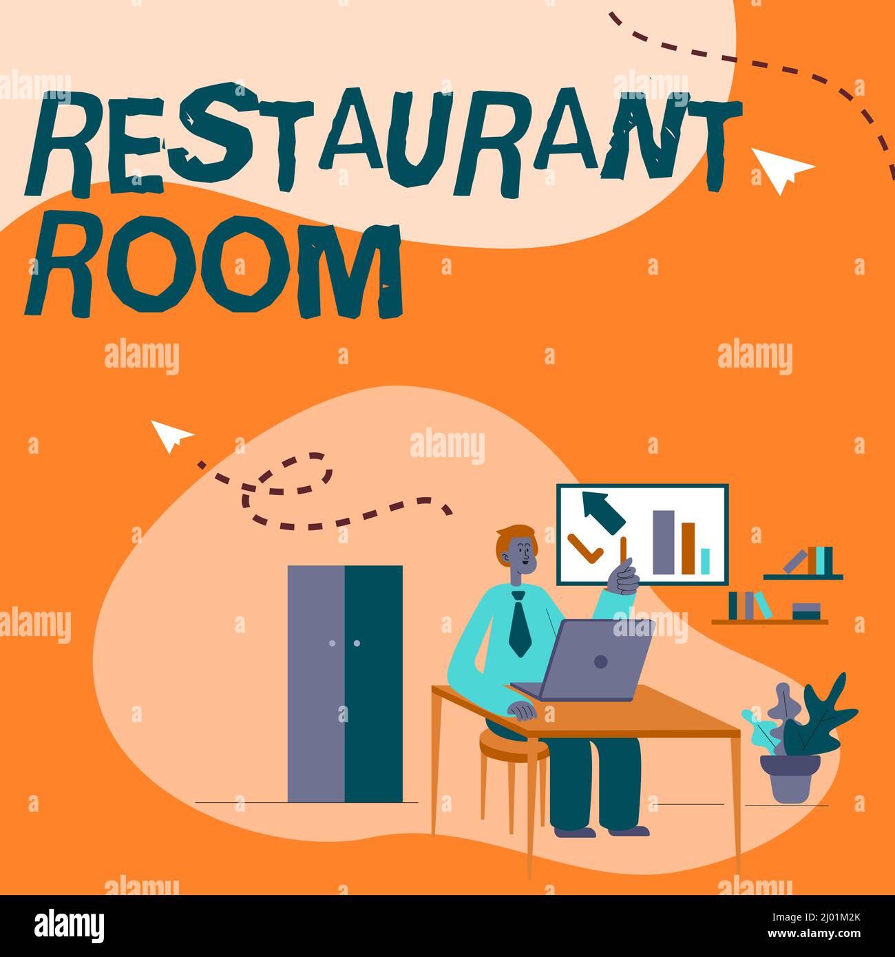 Writing displaying text Restaurant Room. Business showcase showing pay ...