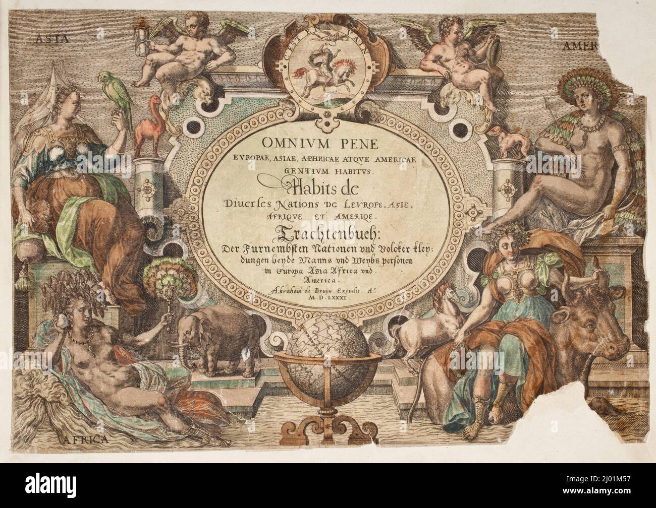 Omnium pene Europae, Asiae, Aphricae atque Americae Gentium Habitus ...