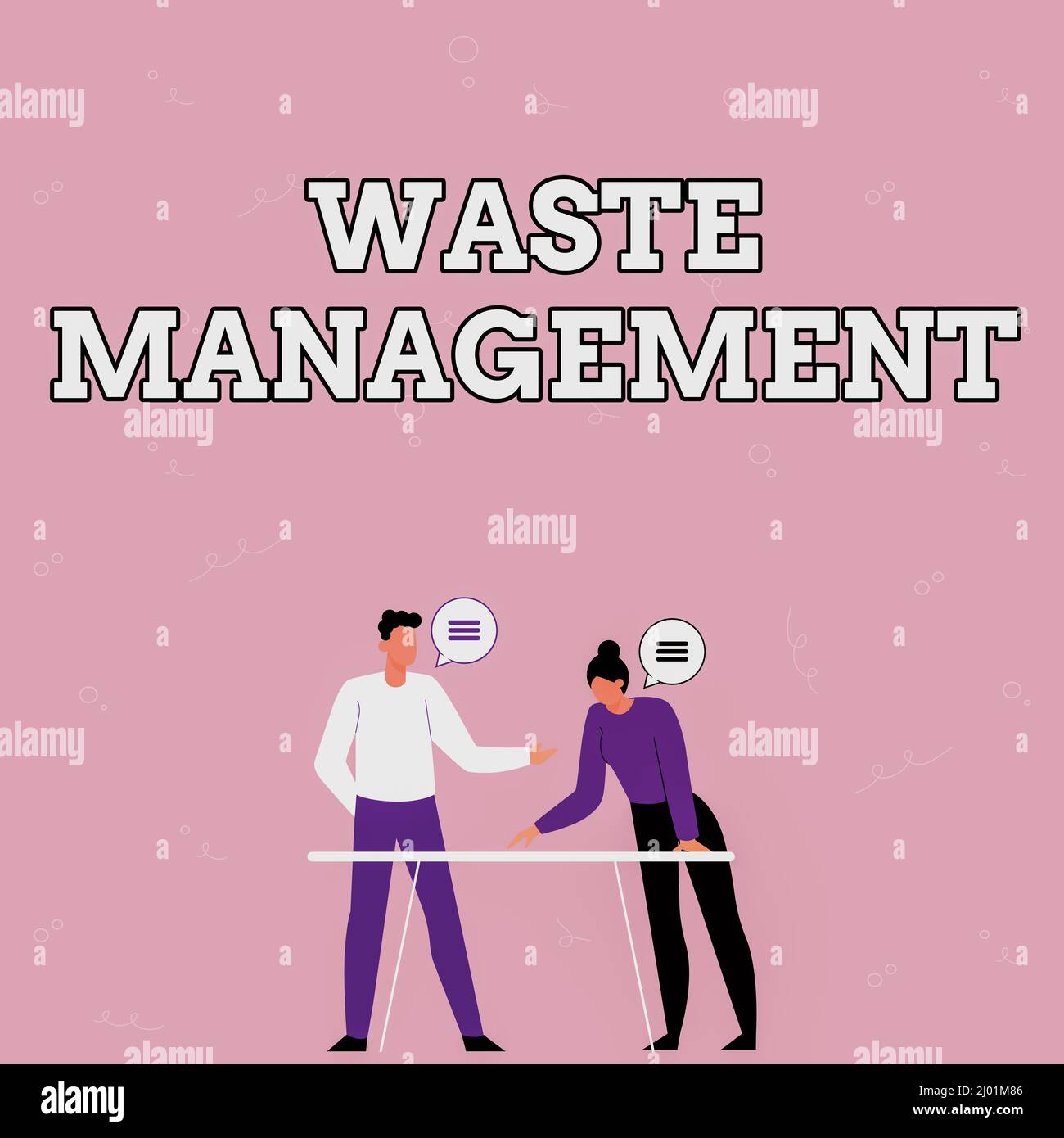 Hand writing sign Waste Management. Internet Concept Waste Management ...