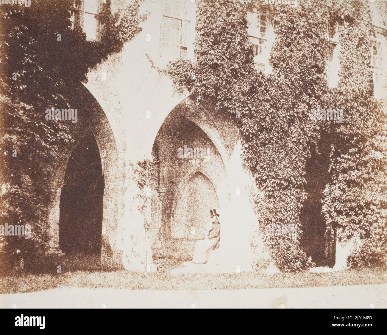 Calvert Jones at Lacock Abbey. William Henry Fox Talbot (England, 1800 ...