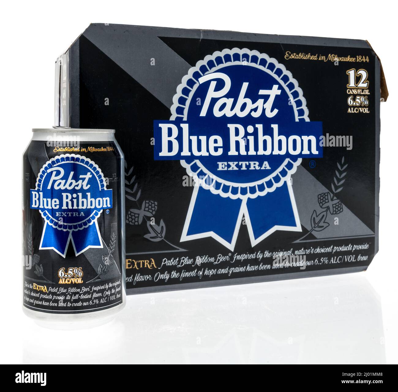 Pabst Blue Ribbon Logo Wallpaper