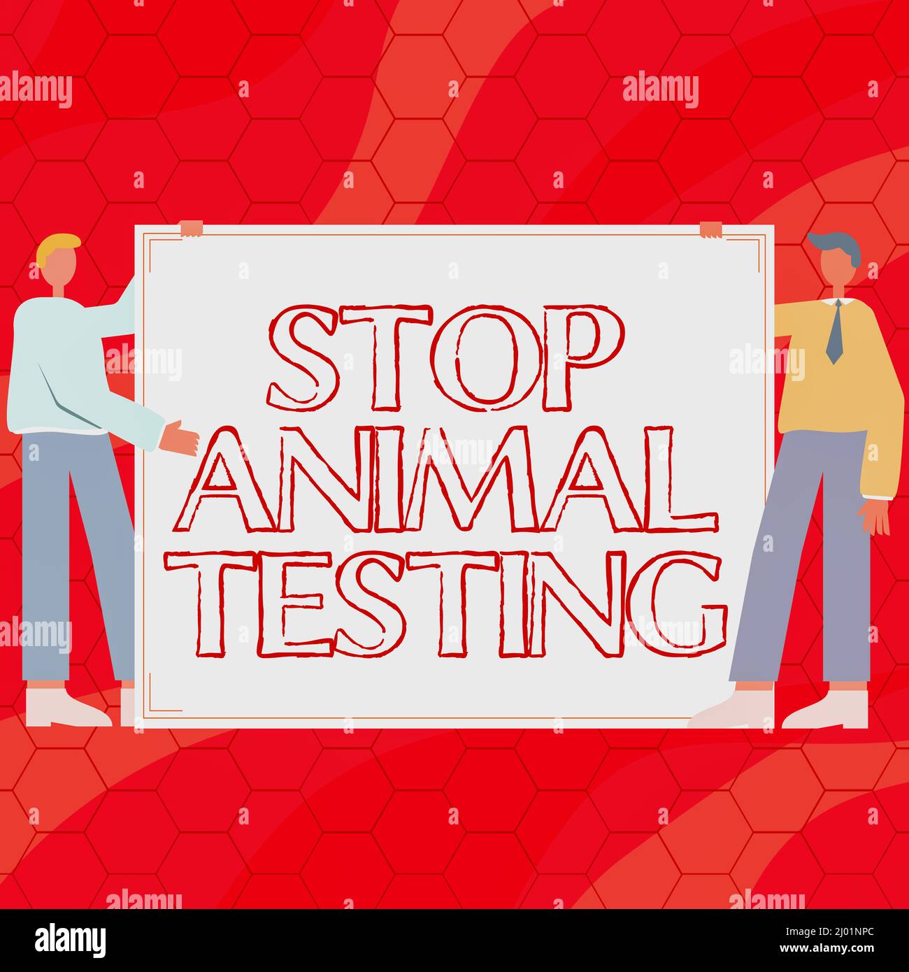 Inspiration showing sign Stop Animal Testing. Business approach ...