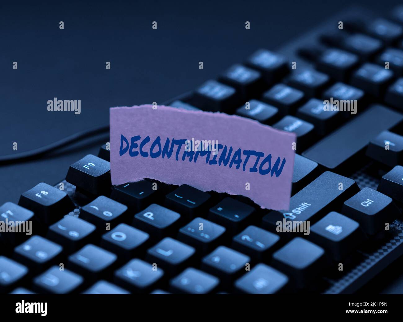 Inspiration showing sign Decontamination. Business overview ...