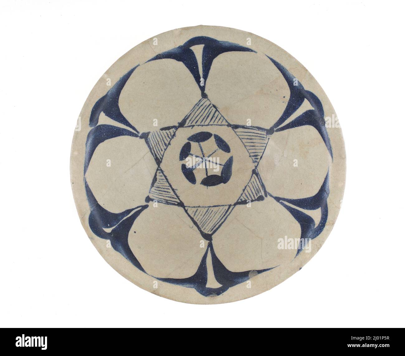 Bowl. Iraq, 9th century. Ceramics. Earthenware, tin-glazed and stain ...