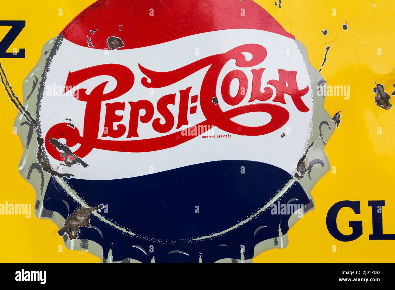 Pepsi cola wall sign hi-res stock photography and images - Alamy