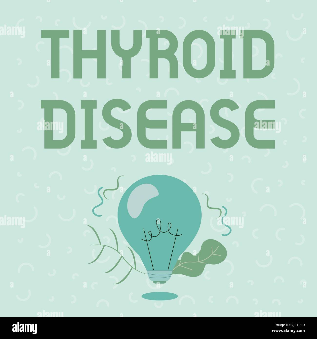 Sign displaying Thyroid Disease. Conceptual photo the thyroid gland ...