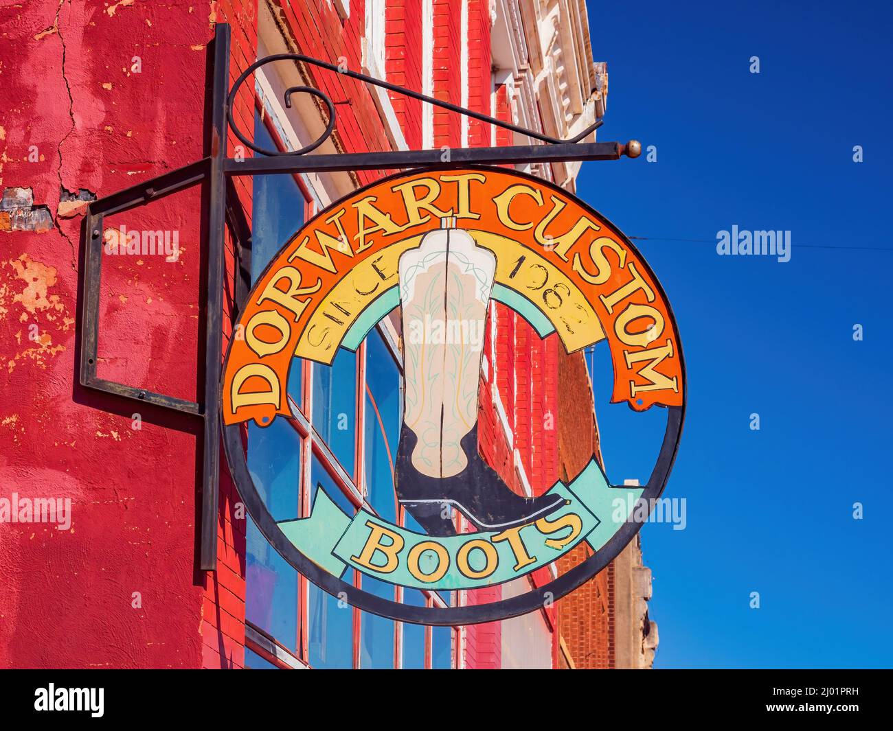 Guthrie Mar 5 2022 Close Up Shot Of The Sign Of Dorwart Custom