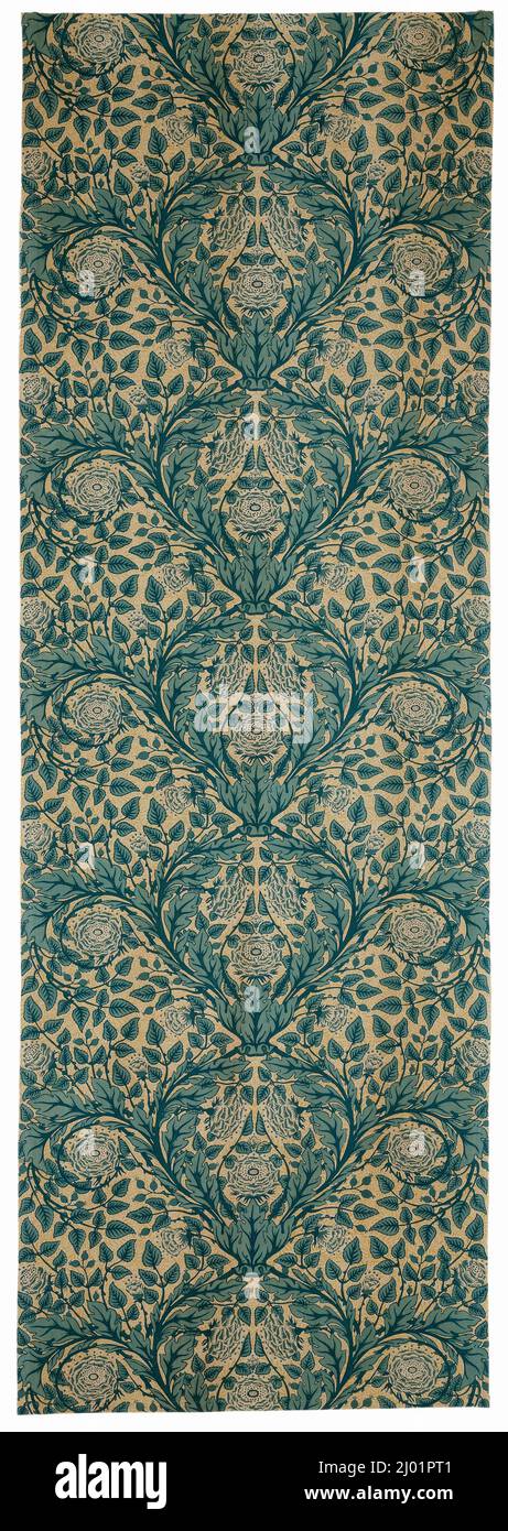 Textile length. Arthur Heygate Mackmurdo (England, 1851-1942, active ...