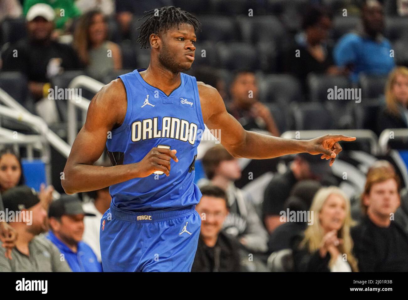 Orlando, Florida, USA, March 15, 2022, Orlando Magic Center Mo Bamba #5 ...