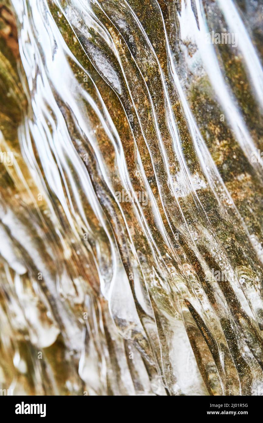 Ice on rock wall hi-res stock photography and images - Alamy