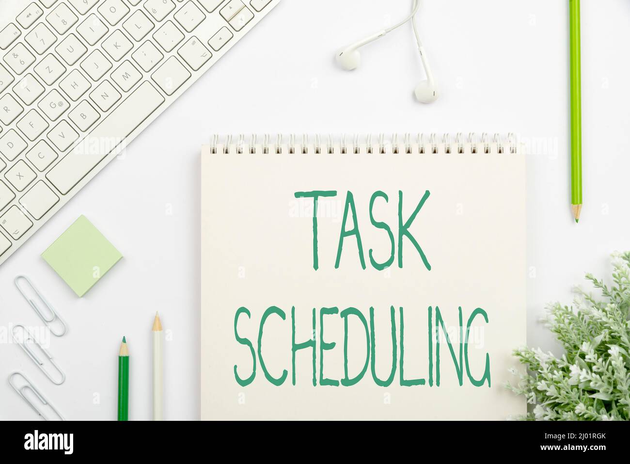 Inspiration showing sign Task Scheduling. Business approach The assignment of start and end ...