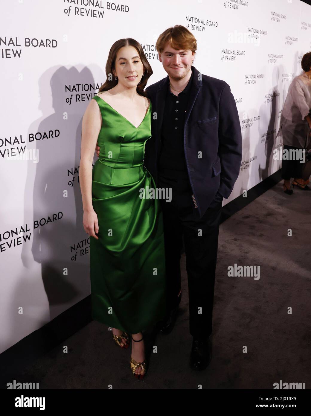 New York, United States. 15th Mar, 2022. Alana Haim and Cooper Hoffman ...