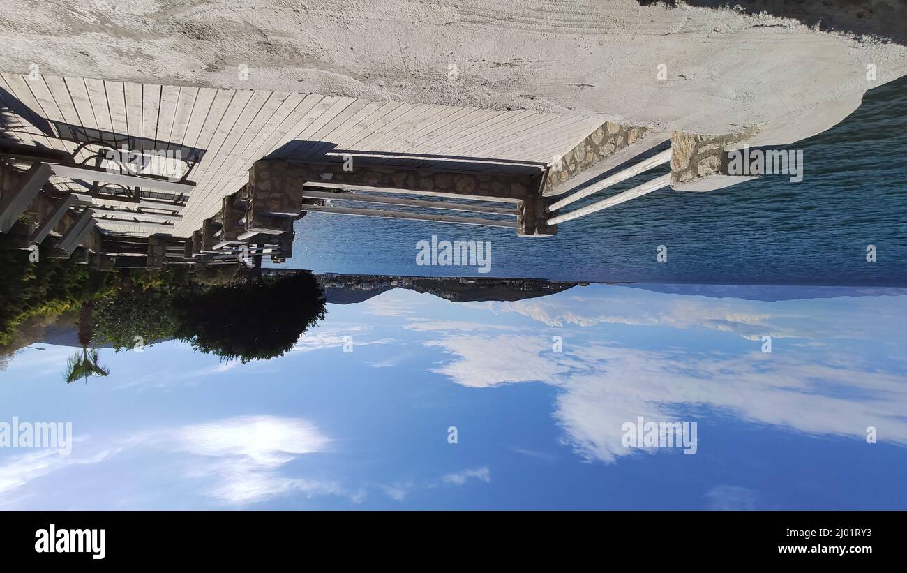 Beautiful view of sea on a sunny day in Datca, Turkey Stock Photo - Alamy