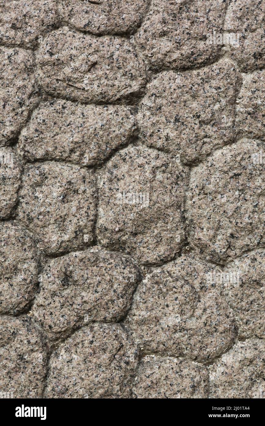 Stone wall rounded stones hi-res stock photography and images - Alamy
