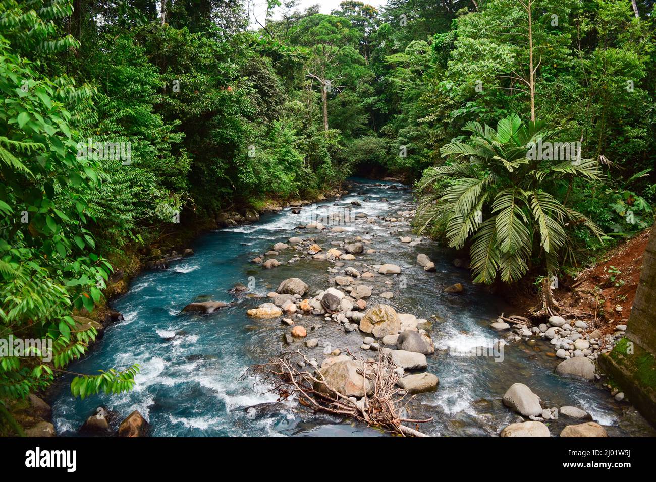 Celeste River, Costa Rica Stock Photo - Alamy