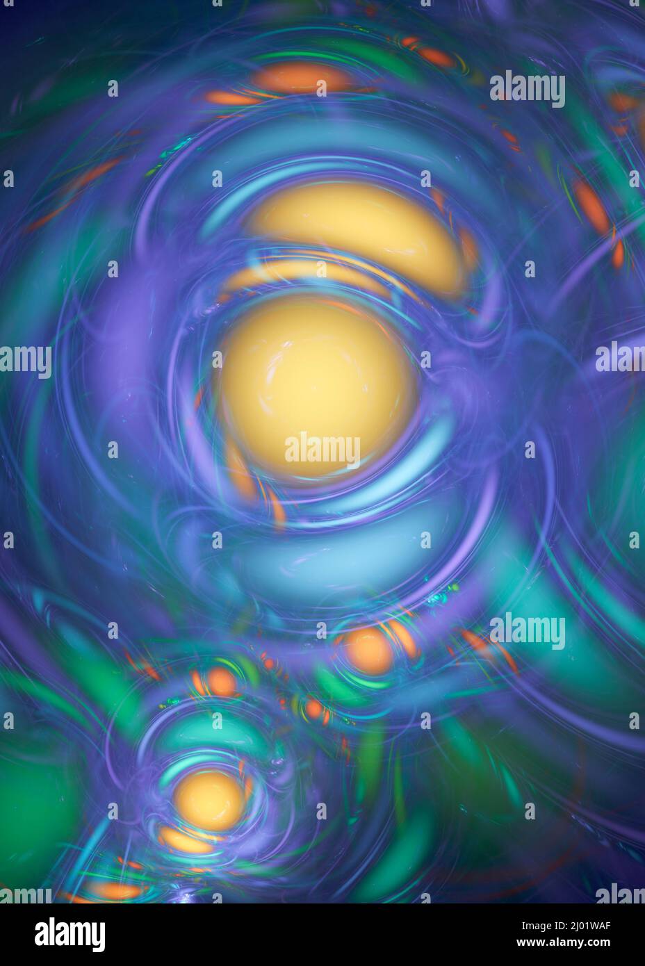 Quantum Superfluid abstract illustration Stock Photo - Alamy