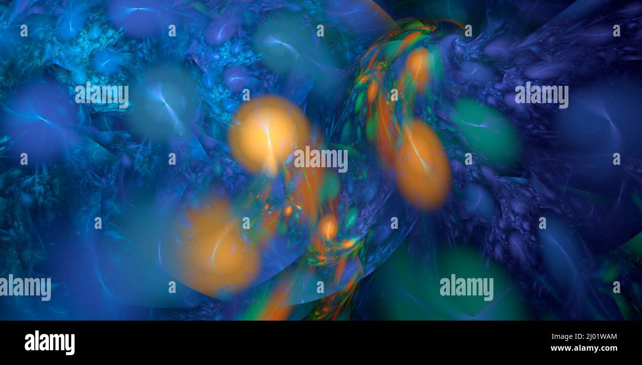 Quantum Superfluid abstract illustration Stock Photo - Alamy