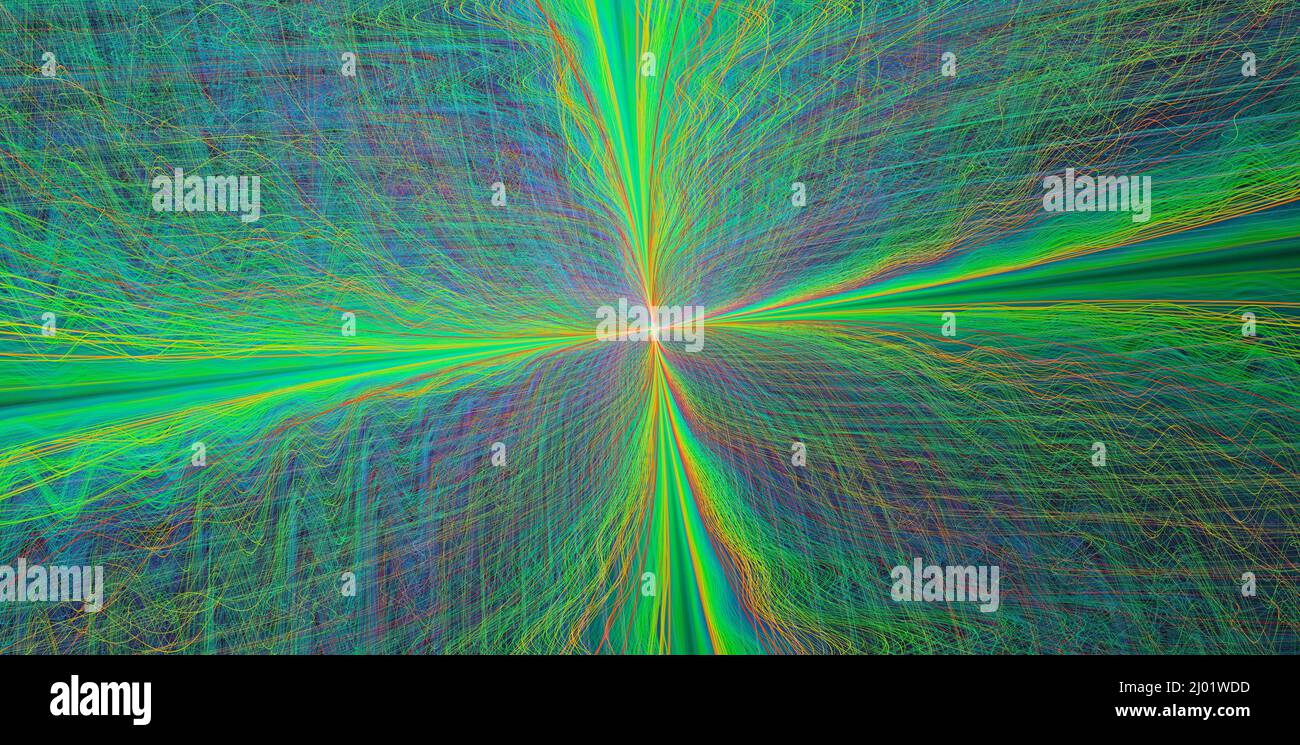 Quantum entanglement or gravity waves Stock Photo - Alamy