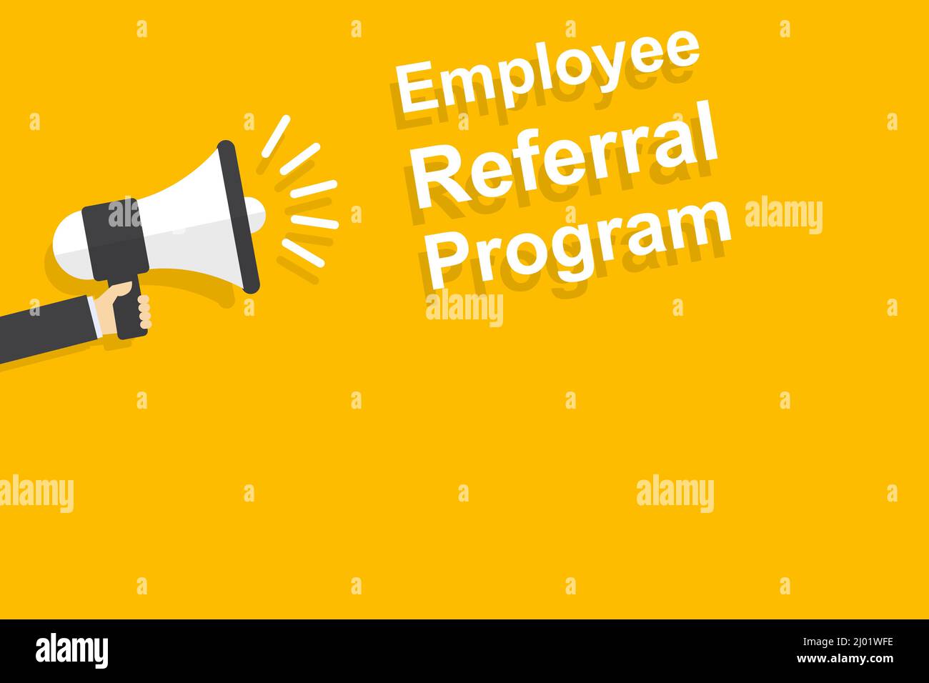 Employee referral Stock Vector Images - Alamy