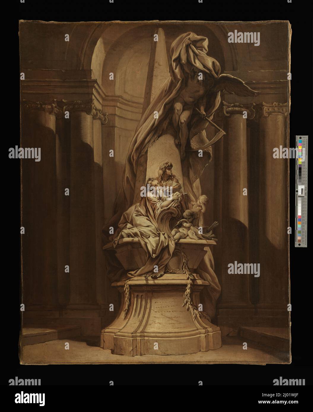 Monument to Mignard. François Boucher (France, Paris, 1703-1770 ...